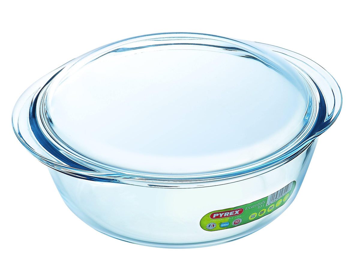 Pyrex Oven to Table Cookware Round Casserole(2.3L)(-) (Box of 3) — Envibe