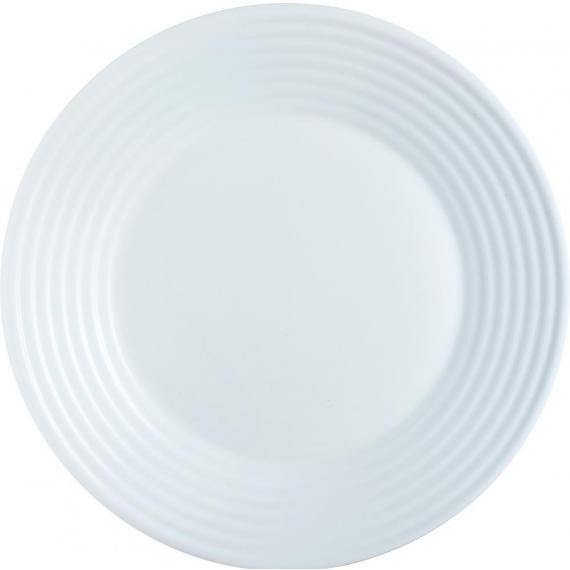 Arcoroc Stairo Opal Dinnerware Dinner Plate (0) (101/2") (Pack 24) — Envibe