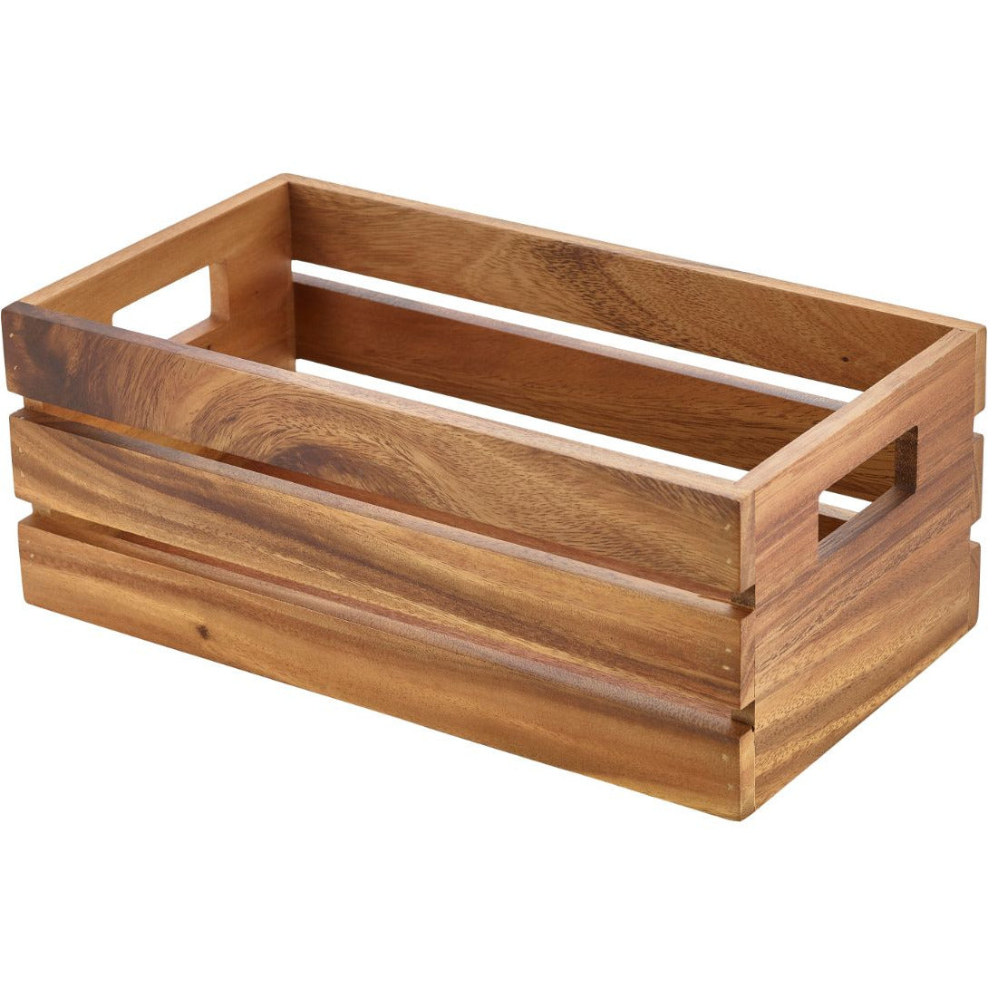 Acacia Wood Box/Riser GN 1/3 — Envibe